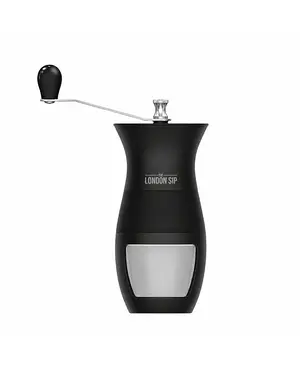 THE LONDON SIP Manual Coffee Grinder, 40 G - Black