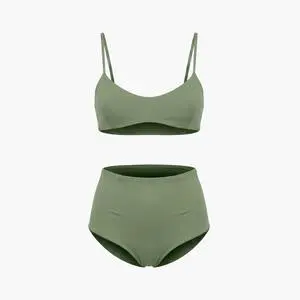RIVE & RITUEL Hailey Hunter Bikini Set - Green