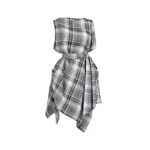 STUART TREVOR Tartan Pirate Dress