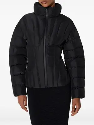 Elisabetta Franchi Short Quilted Down Jacket