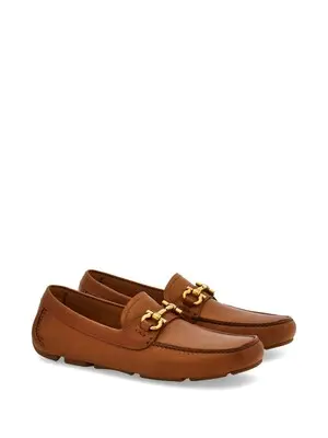 FERRAGAMO Leather Driver Shoes