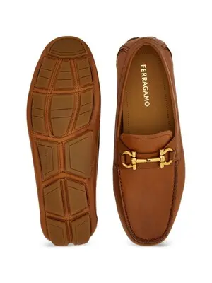 FERRAGAMO Leather Driver Shoes