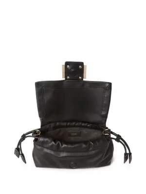 Fendi Baguette Small Leather Handbag - Black