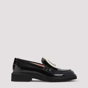 ROGER VIVIER Viv' Rangers Leather Loafers