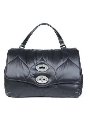 ZANELLATO Postman Lunaria Mini Small Crossbody Bag - Nero
