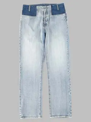 MAISON MARGIELA High-rise Wide-leg Jeans - Blue