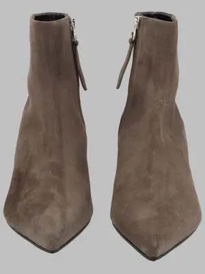 AeydĒ Suede Pointed-toe Ankle Boots