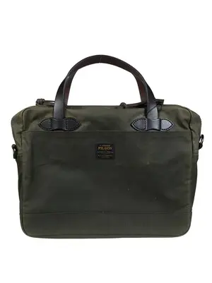 Filson Tin Cloth Compact Briefcase - Verde