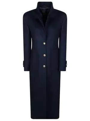 Pinko Verici Velour Overcoat
