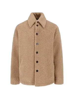 Dolce & Gabbana Shearling Shirt Jacket