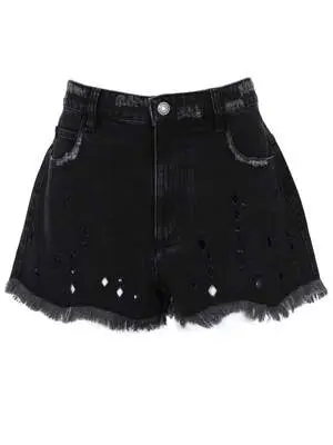 Isabel Marant Étoile Distressed Denim Shorts