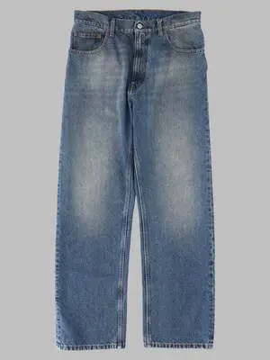 MAISON MARGIELA Relaxed Wide-leg Jeans - Denim