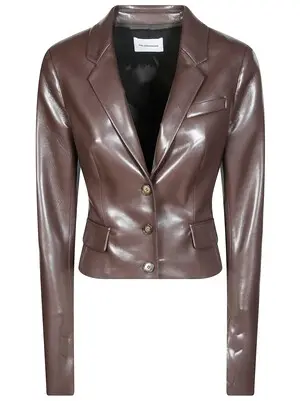 Andamane Zefira Fitted Blazer For - Marrone