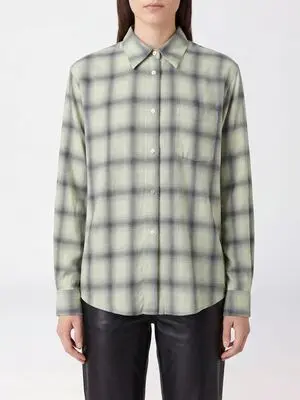 Our Legacy Long-sleeved Check-pattern Viscose Shirt