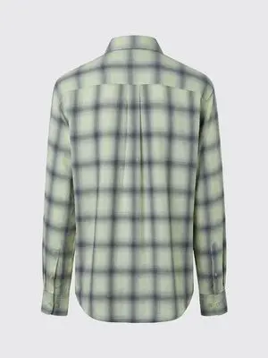 Our Legacy Long-sleeved Check-pattern Viscose Shirt
