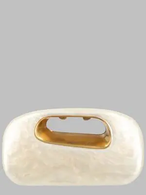 Cult Gaia Sculptural Top-handle Clutch