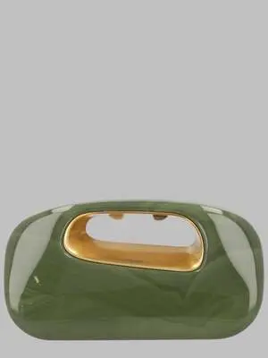Cult Gaia CULT GAIA Glossy Top Handle Clutch Multicolour