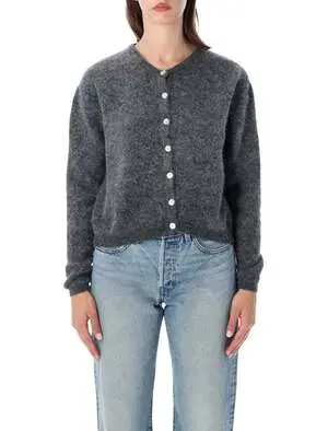 American Vintage Button-front Cardigan - Grigio