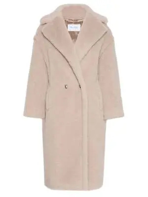 Max Mara Oversized Double-breasted Alpaca Wool Coat