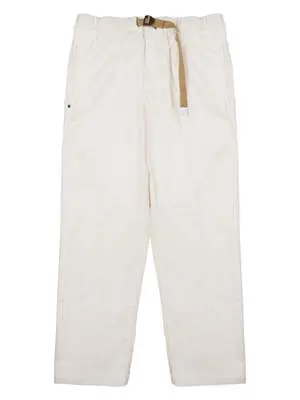 WHITE SAND Cotton Stretch Drawstring Pants
