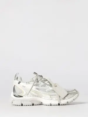 Off-White Be Right Back Rubber And Mesh Sneakers - Grey 1