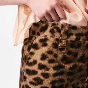 Chloé Leopard Print Casual Pants
