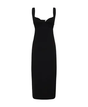 Roland Mouret Knitted Stretch Midi Dress