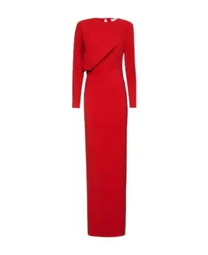 Roland Mouret Long-sleeved Maxi Gown