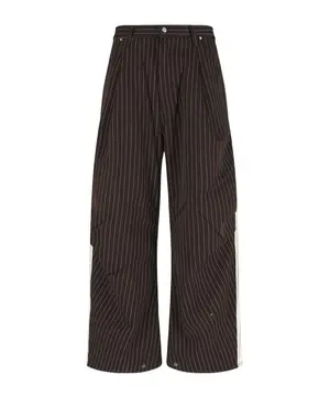 PDFCHANNEL Pdf Fat Angelo Pinstripe Pants - Brown