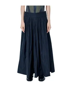 Max Mara Pleated Midi Skirt