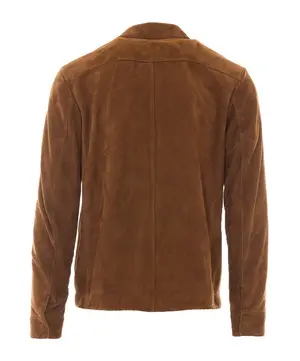 TOM FORD Single-breasted Leather Jacket