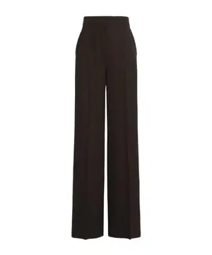 Max Mara Pleated Wide Leg Trousers