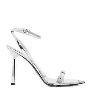 Prada Metallic High Heel Sandals