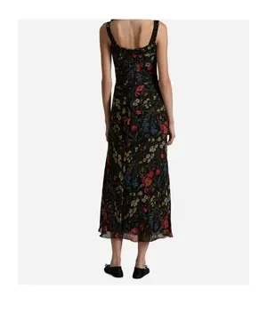 Ralph Lauren Floral Printed Midi Dress