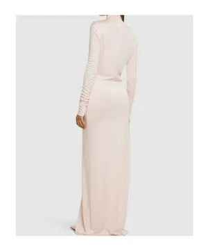 Khaite Long-sleeved Maxi Dress