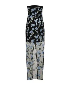 ROTATE BY BIRGER CHRISTENSEN Mermaid-print Ruffle Dress