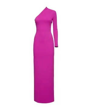 Solace Joana Asymmetrical Neckline Dress