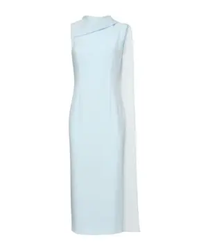 Roland Mouret Satin Crepe Midi Dress