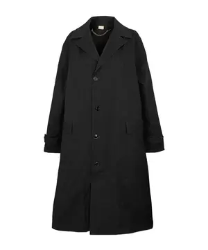 Gucci Water Resistant Double-breasted Trench Coat - Black