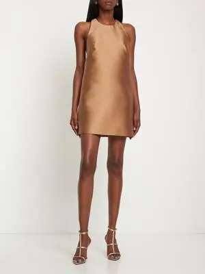 Valentino Garavani Techno Duchesse Mini Dress