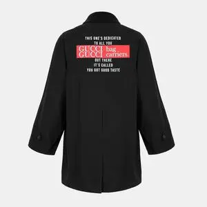Gucci Double Breasted Water-resistant Trench Coat