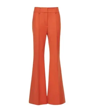 Gabriela Hearst Rhein Wool Blend Flare Trousers