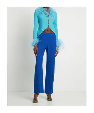 Giuseppe Di Morabito Feather Patchwork Cover-up