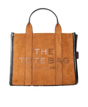 Marc Jacobs Leather Tote Bag - Brown