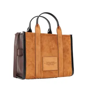 Marc Jacobs Leather Tote Bag - Brown