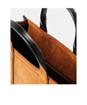 Marc Jacobs Leather Tote Bag - Brown