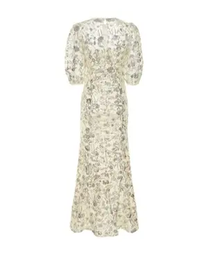 SELF-PORTRAIT Sequined Mid-length Dress
