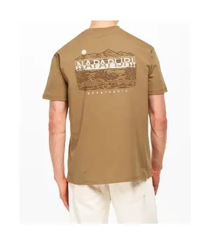 NAPAPIJRI Logo Crew Neck T-shirt