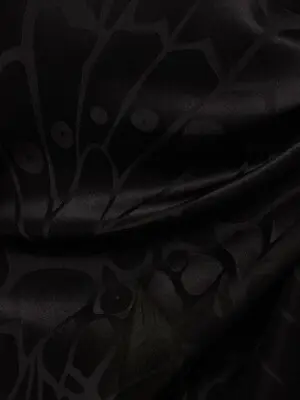 ANINE BING Freja Silk Jacquard Long Dress