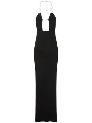 AYA MUSE Mirabi' Viscose Knit Maxi Dress
